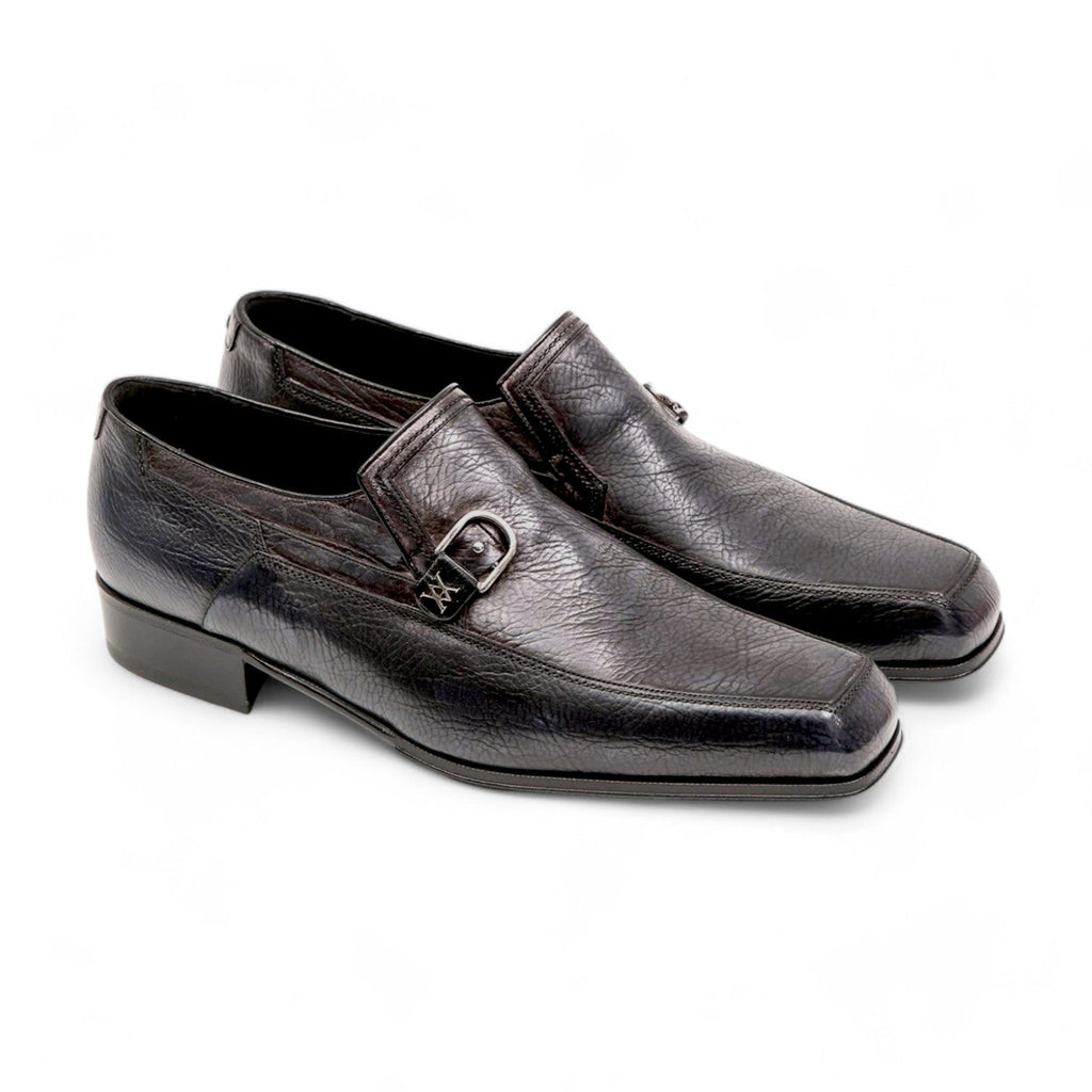 Artioli Ennio Men's Luxury Italian Shoes Buffered Calf-Skin Leather ...